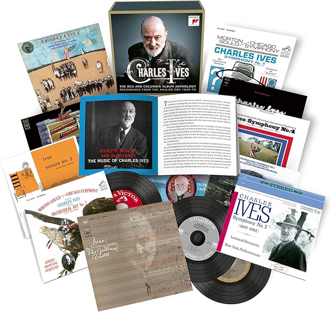 Amazon.co.jp: Charles Ives - The RCA and Columbia Album Anthology ...