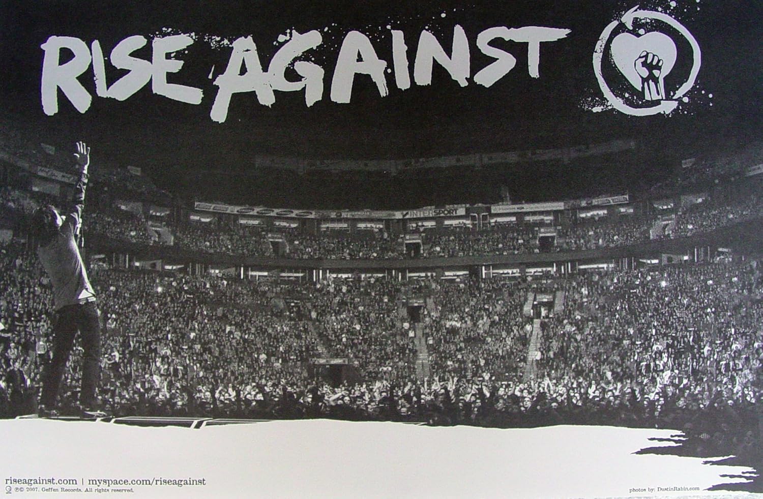 Amazon.com: Rise Against - The Sufferer & The Witness - Poster - Rare ...