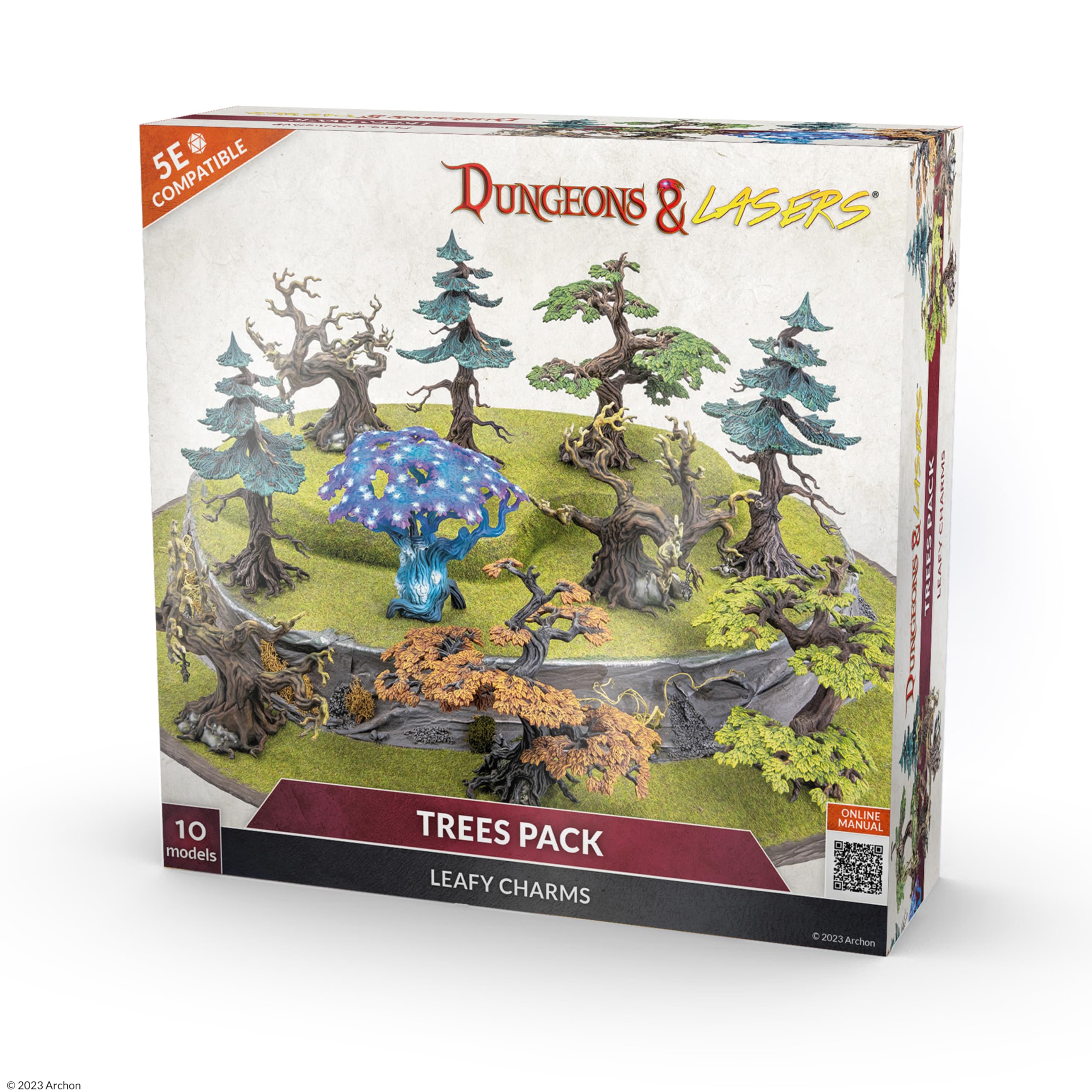 Amazon.com: Dungeons & Lasers Trees Pack DND Accessories Set for ...