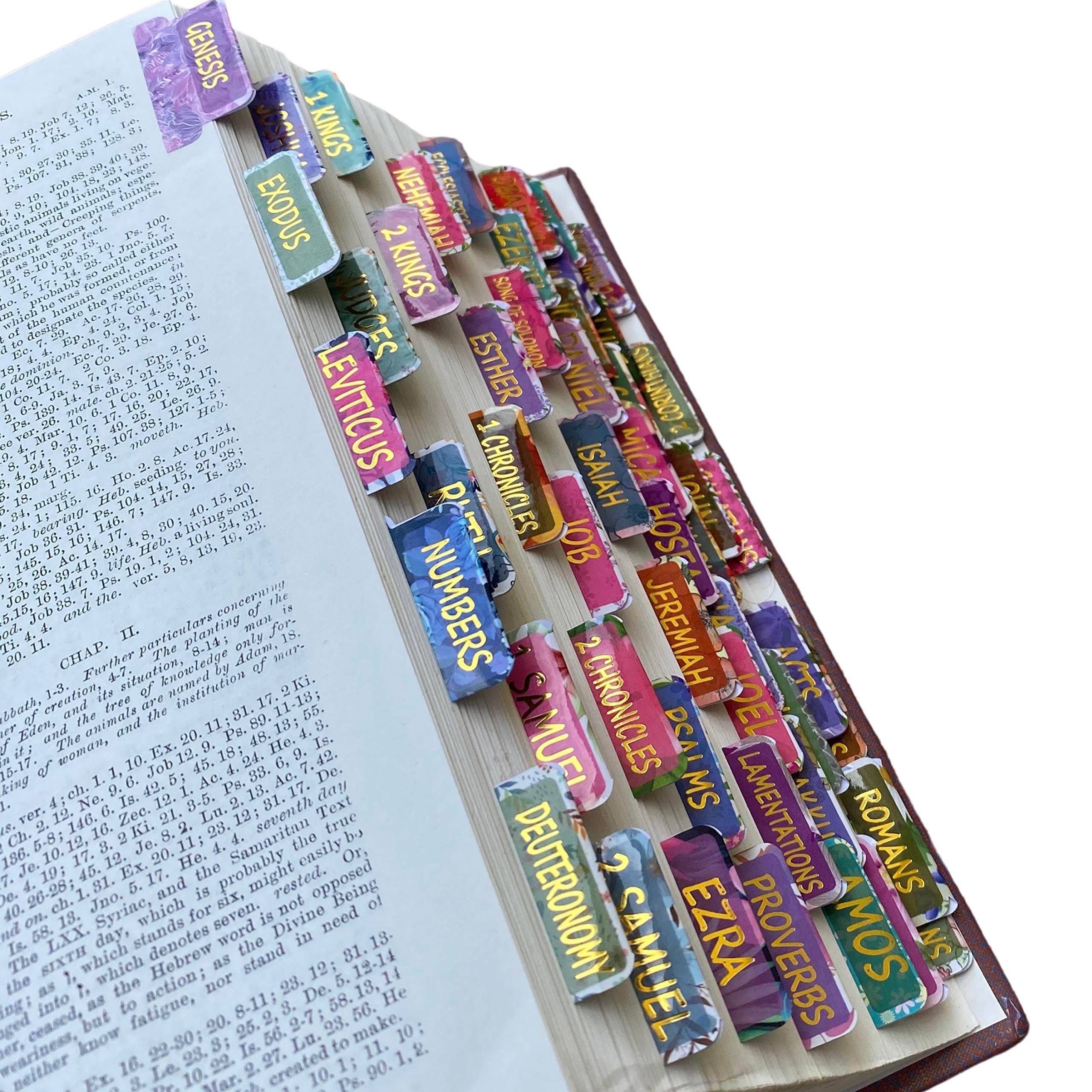 Mr. Pen- Bible Tabs, 75 Tabs, Laminated, Bible Journaling Supplies ...