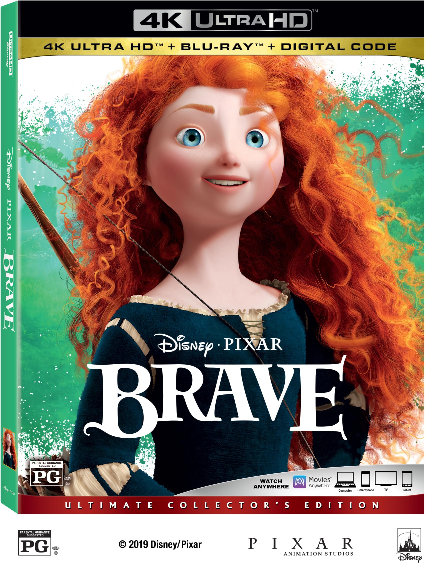 Amazon.com: Brave [4K UHD] : Mark Andrews, Brenda Chapman, Katherine ...