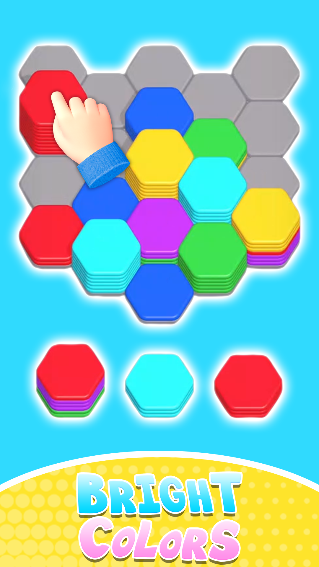 Hexagon Puzzle - Color Stack - App on Amazon Appstore