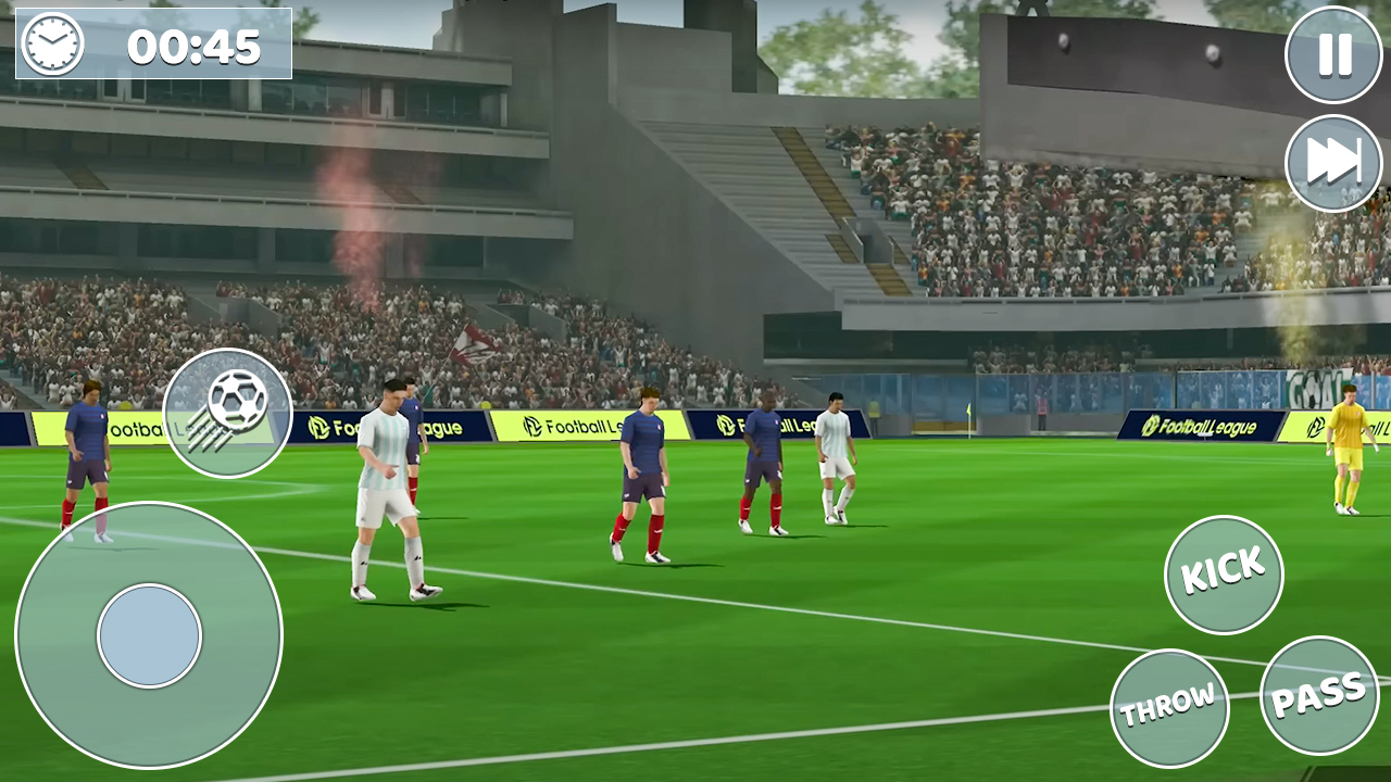 Real World Soccer League Football Championship Perfect Soccer Strike ...