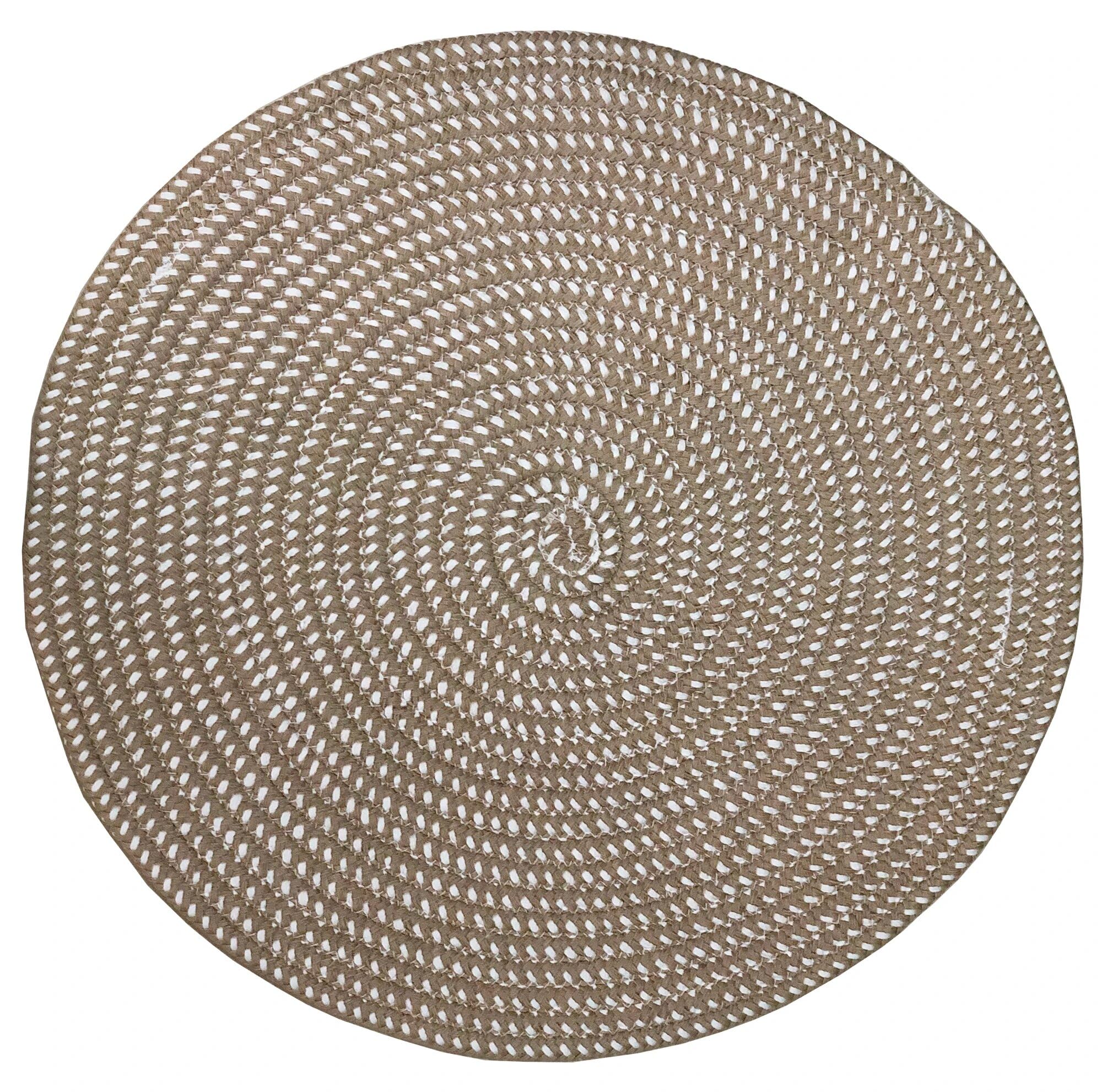 Amazon.com: Hand Woven Round Area Rugs Living Room Bedroom Study ...
