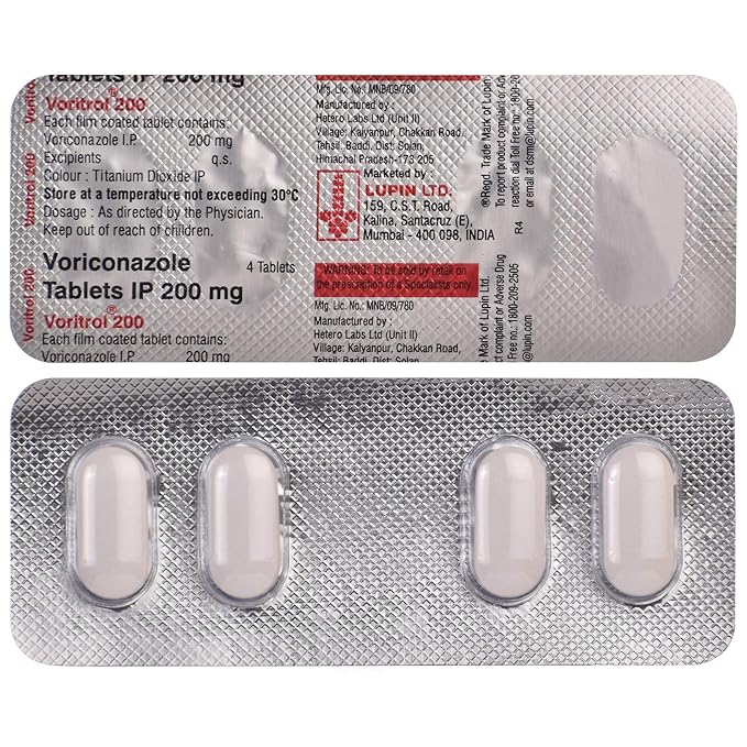 Voritrol 200 - Strip of 4 Tablets : Amazon.in: Health & Personal Care
