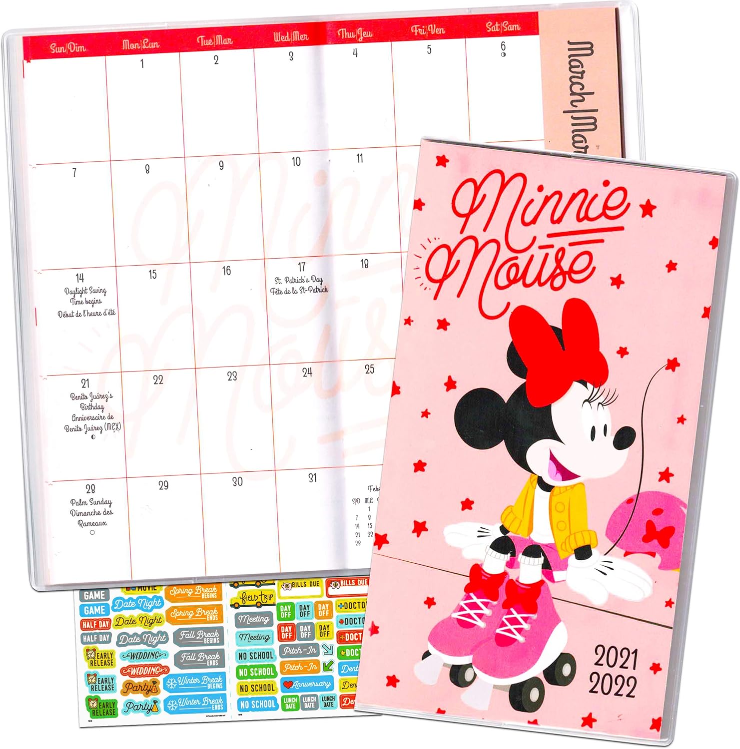 Minnie Mouse Kalender 2021 Bundle – Deluxe 2021 Minnie Mouse ...