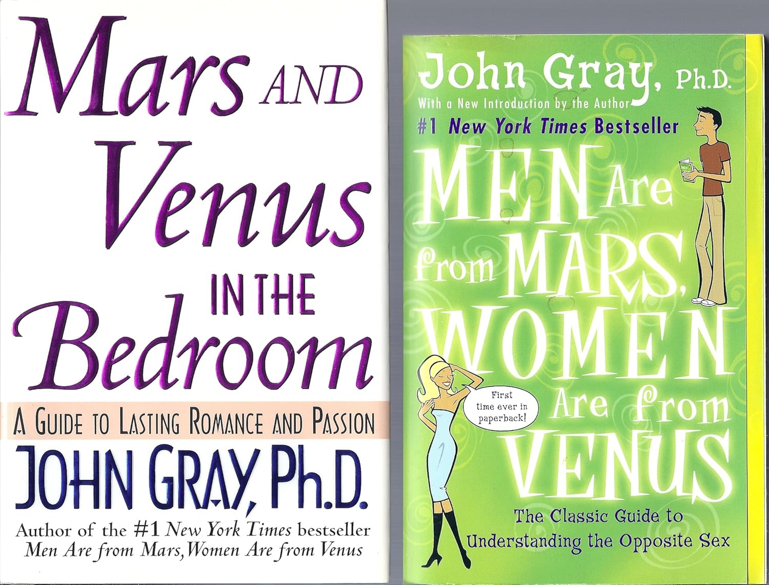 3 volume John Gray collection. Includes: 1) Mars And Venus In The ...