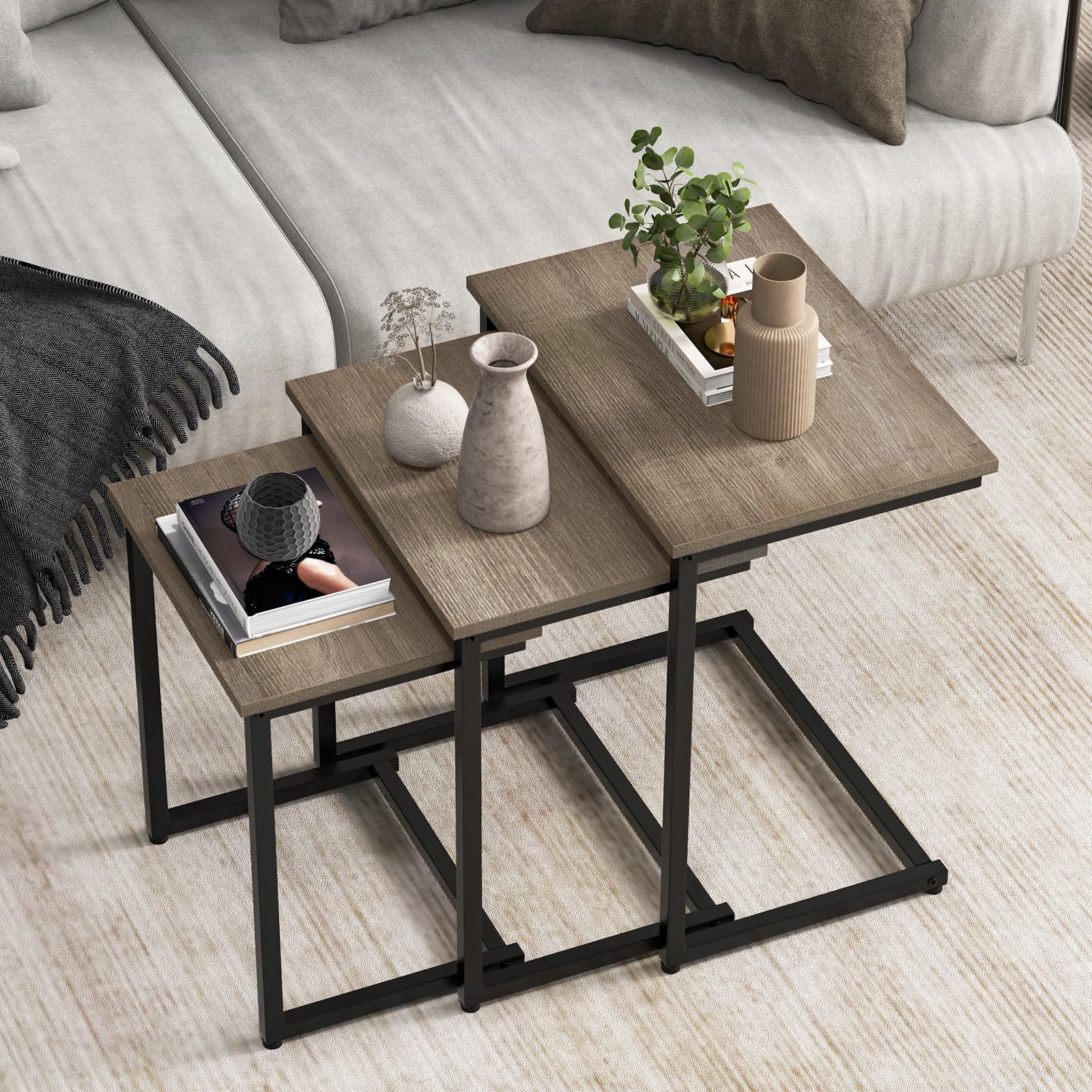 Amazon.com: Jofran Baroque Cocktail Table with Mosaic Tile Inlay in ...