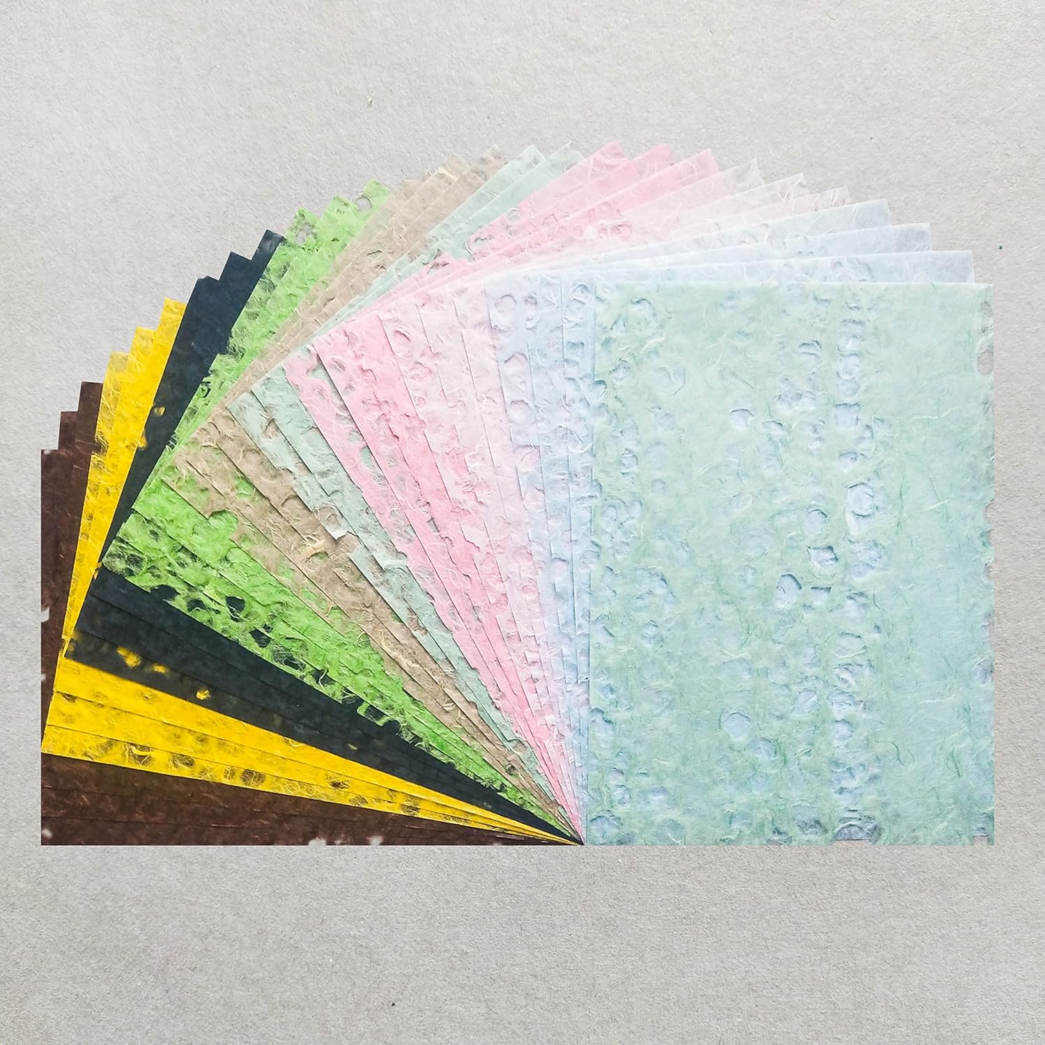 Amazon.com : KZ Studio - Assorted A4 Lace Kozo Paper Set 27 Sheets ...