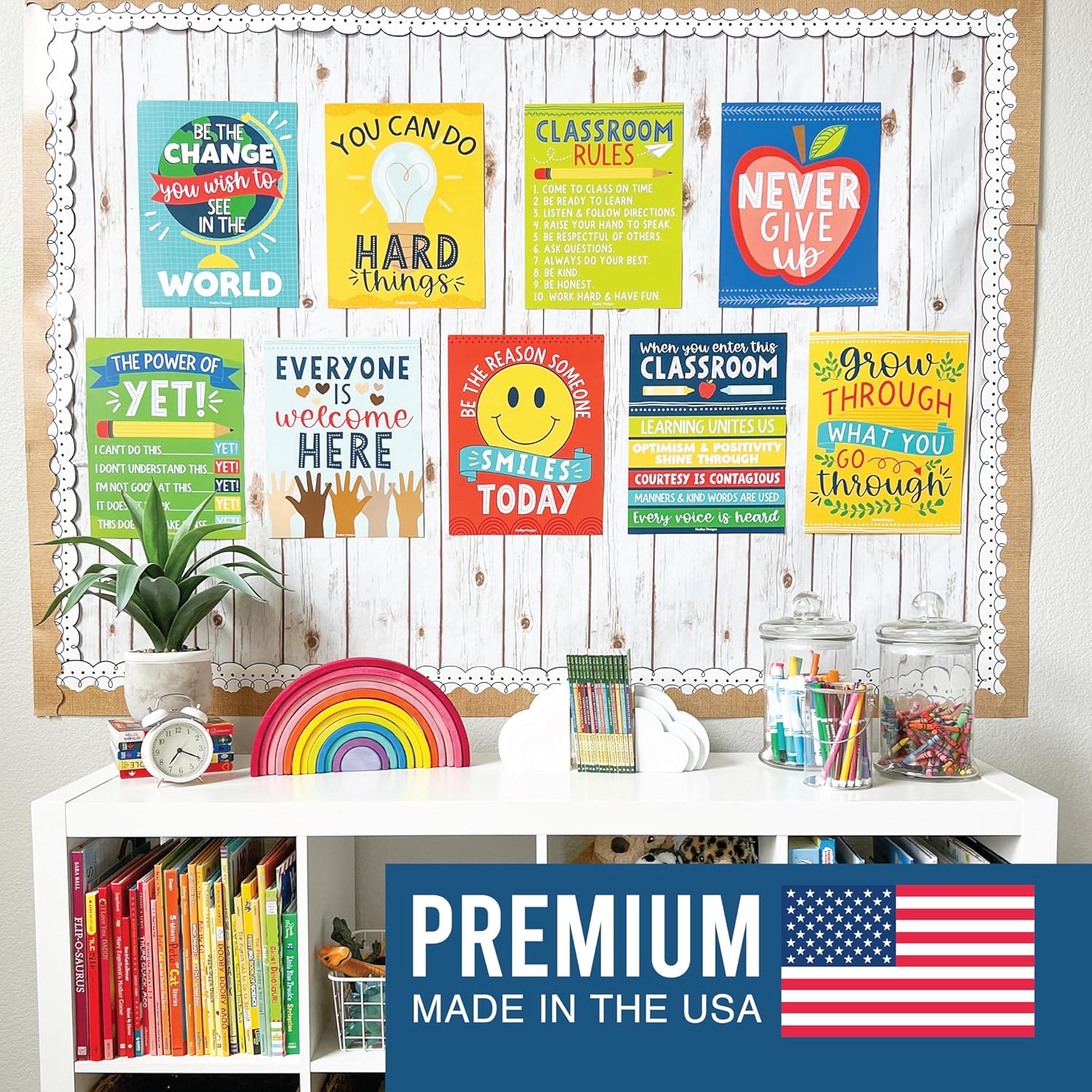 Colorful Classroom Decor Signs - Welcome & Macao | Ubuy
