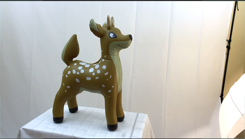 Snapklik.com : Inflatable Deer Animals Party Stuffed Animal 36" Tall