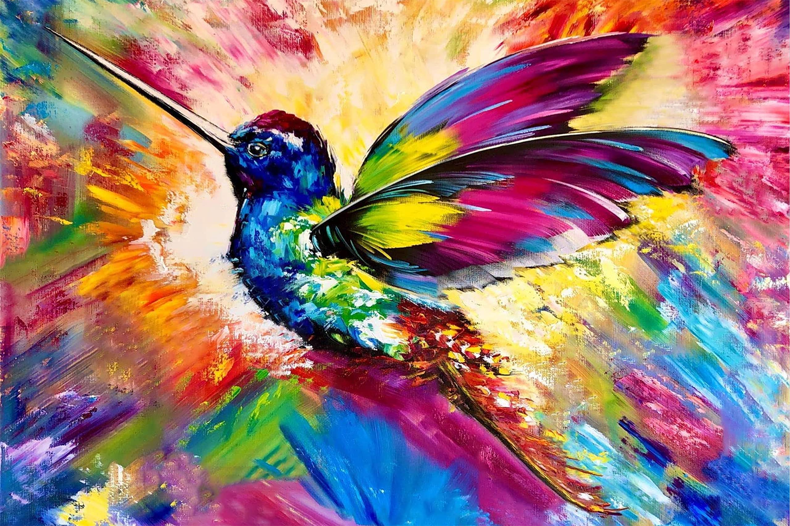 Hummingbird Paintings Prints