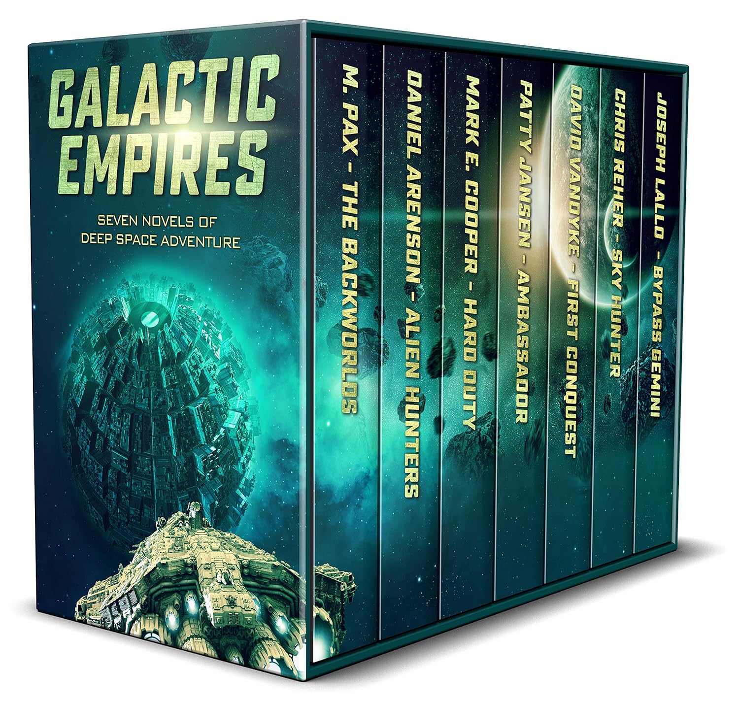 Amazon.com: Galactic Empires: Seven Novels of Deep Space Adventure ...