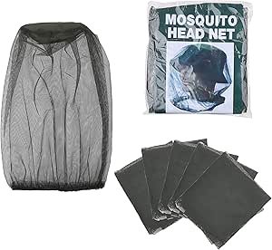 Mens Hats Kare & Kind 5-Pack Mosquito Head Nets - Face & Neck Bug ...