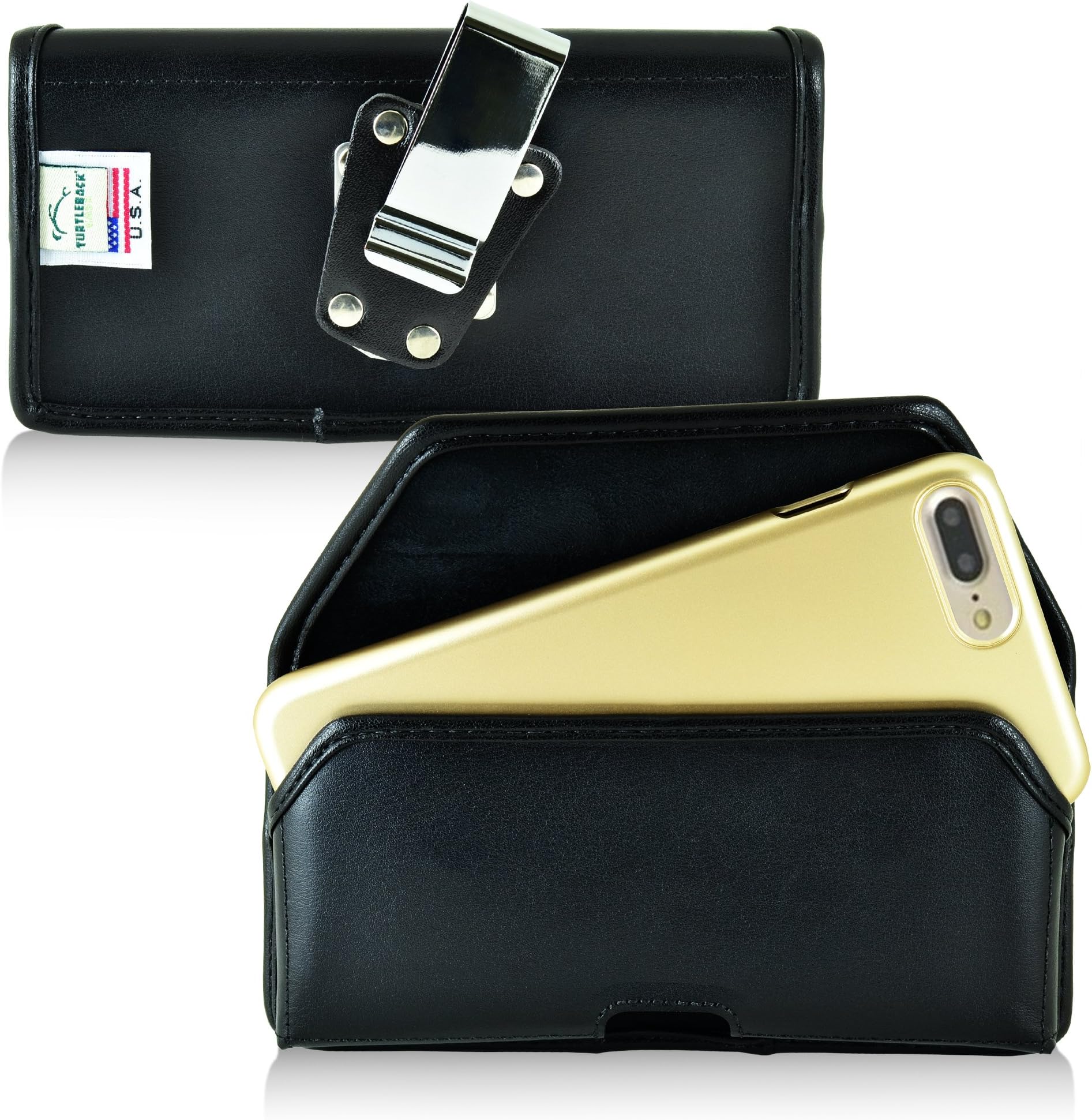 Amazon.com: Turtleback Belt Case Holster Made for iPhone 7 Plus, 8 Plus ...