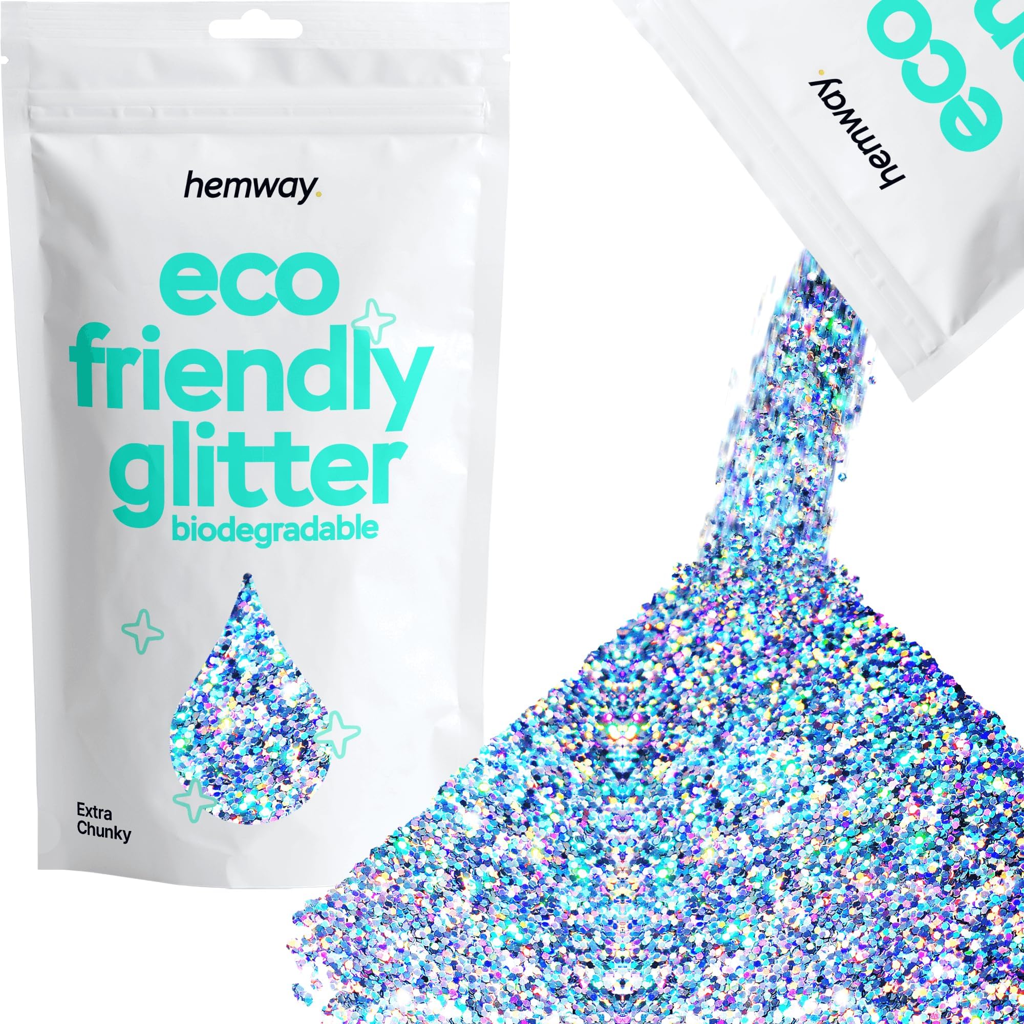 Amazon.com : Moon Glitter Biodegradable Eco Chunky Glitter - 100% ...