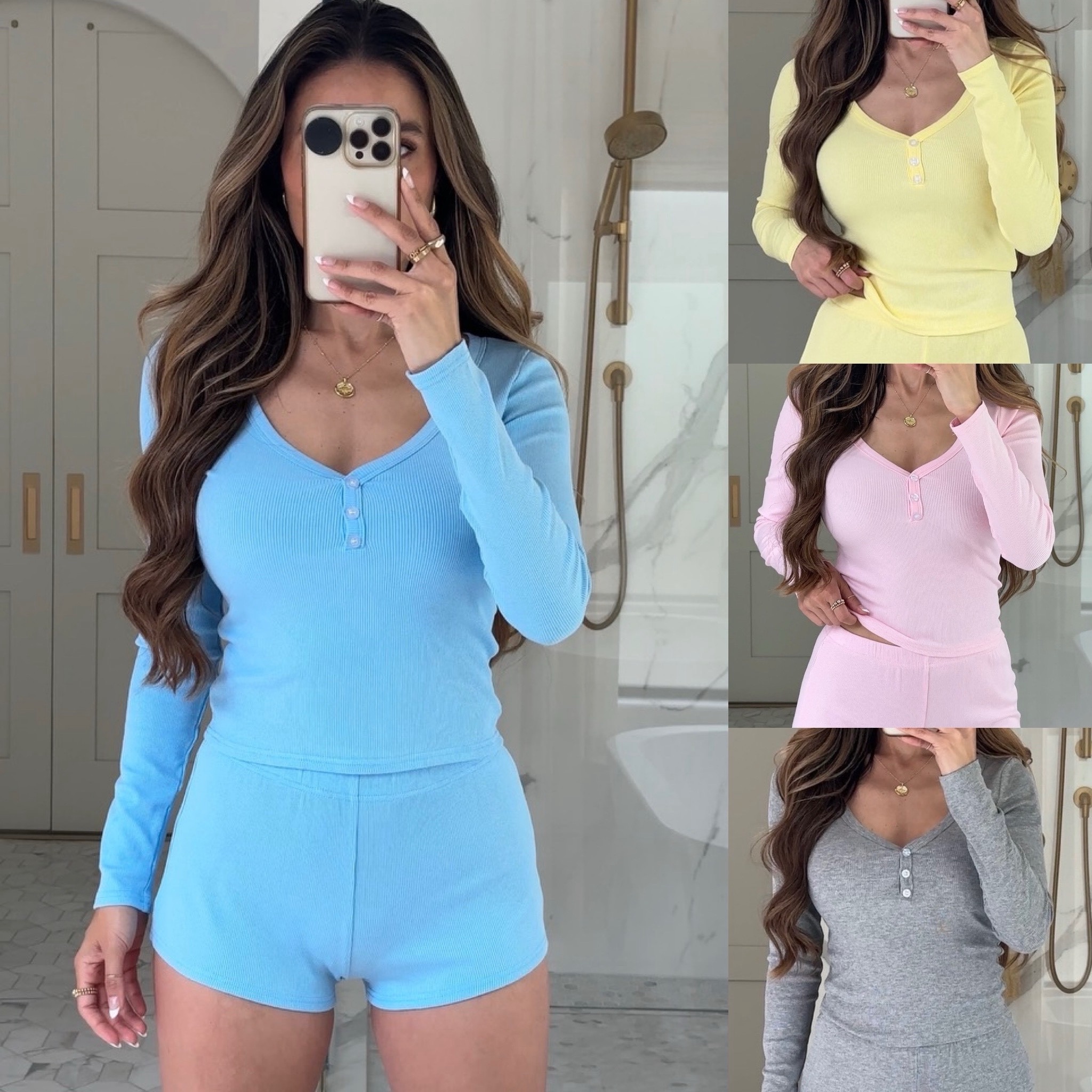 Watch Shop now! SKIMS inspired pajama sets for spring! Xo! on Amazon Live