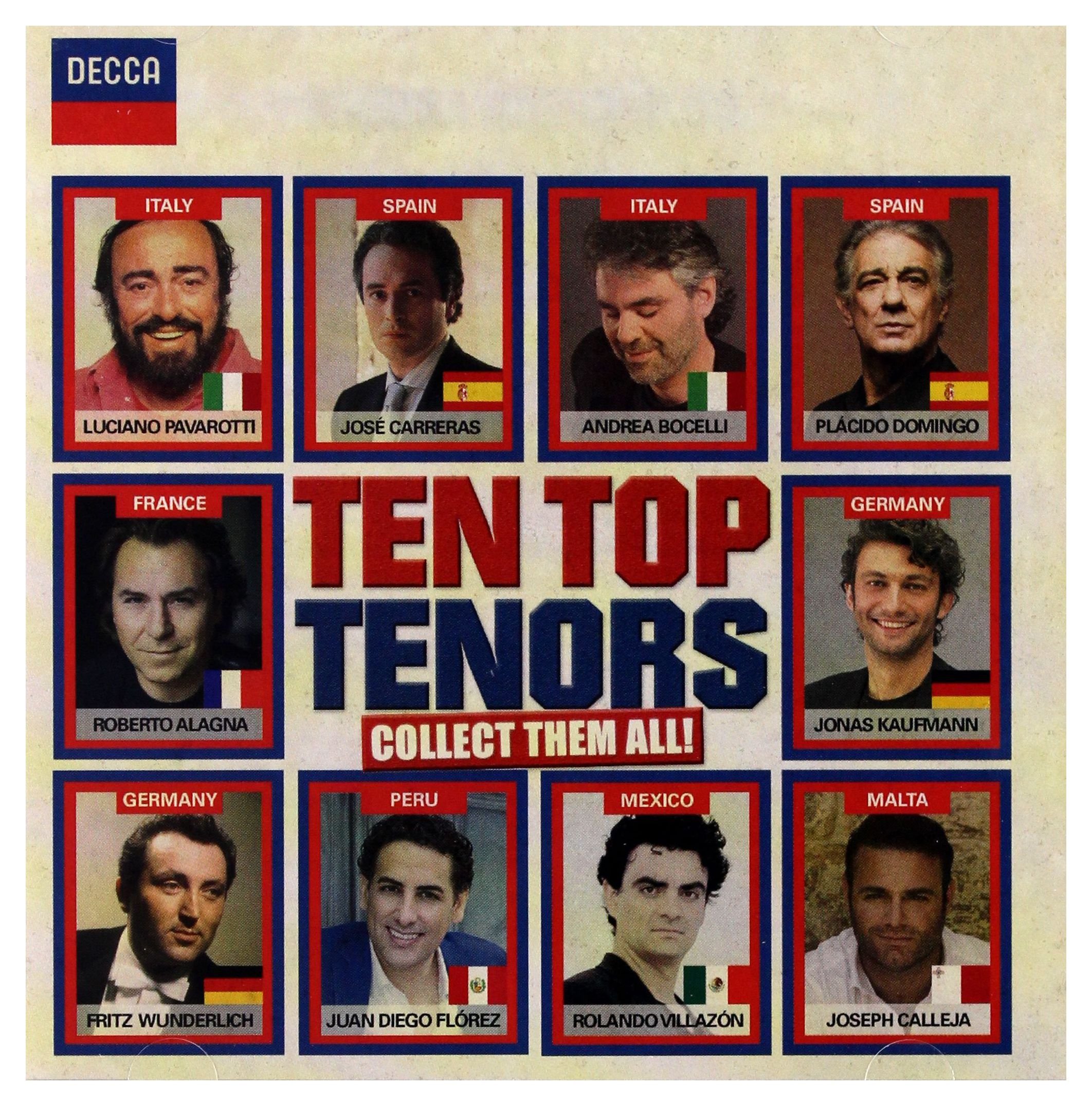 Various Artists - Ten Top Tenors[2 CD] - Amazon.com Music