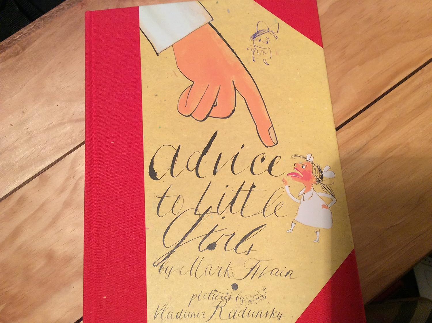 Advice to Little Girls: Twain, Mark, Radunsky, Vladimir: 9781592701292 ...
