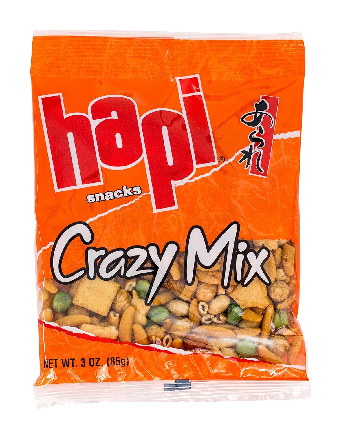 Amazon.com: Hapi Crazy Mix Rice Crackers, 3-Ounce Bags (Pack of 12 ...