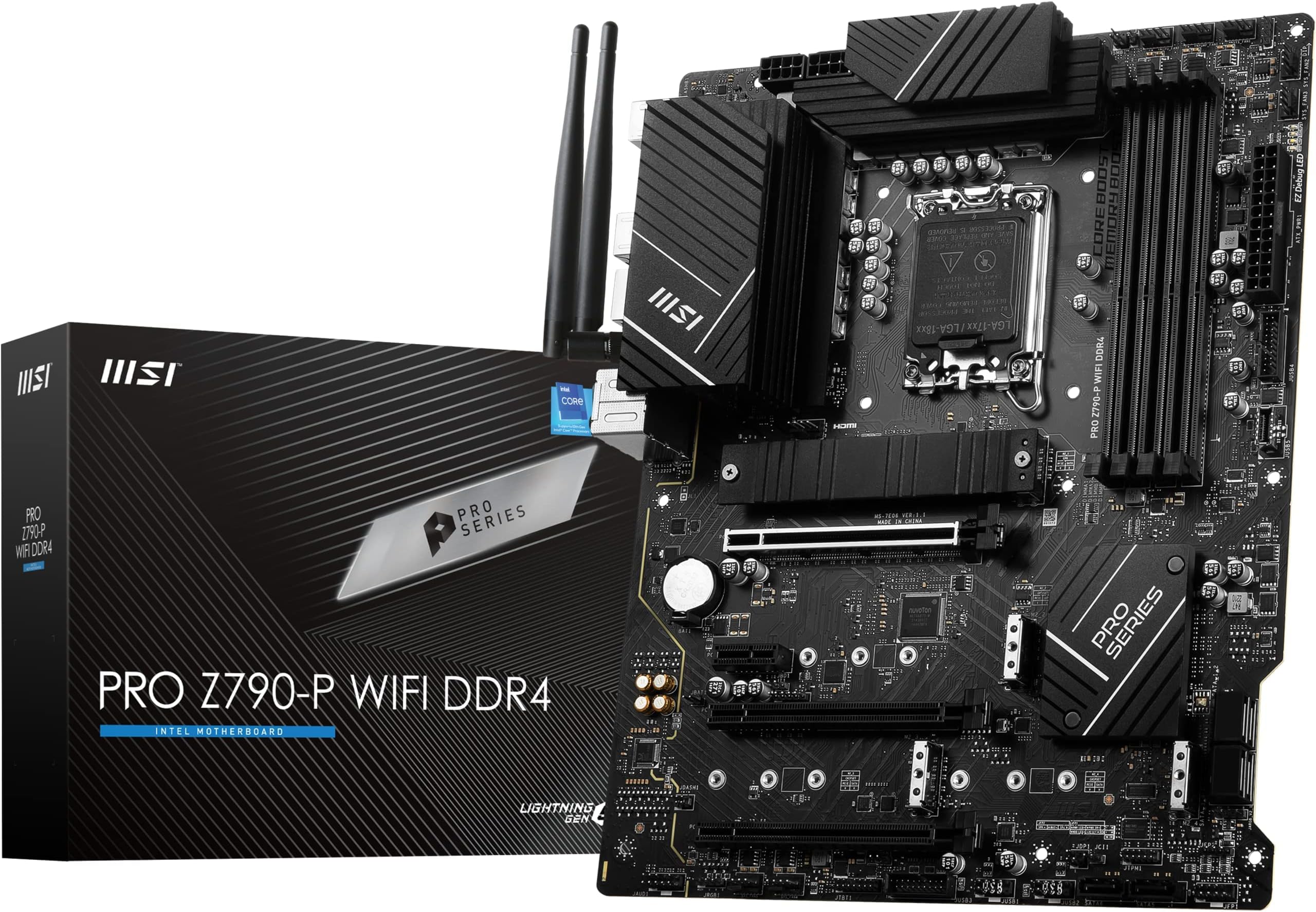 Amazon.in: Buy MSI PRO Z790-P WiFi DDR4 Motherboard, ATX - Supports ...
