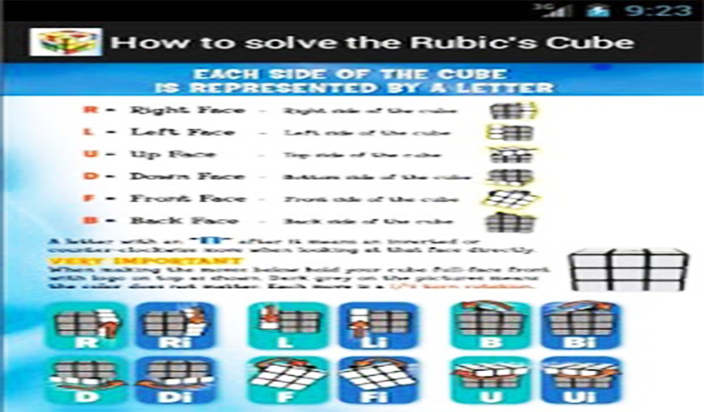 how to solve a rubiks cube - App on Amazon Appstore