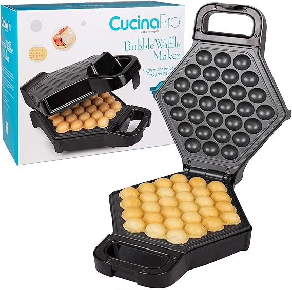 Amazon.com: Bubble Waffle Maker - Electric Non stick Hong Kong Egg ...