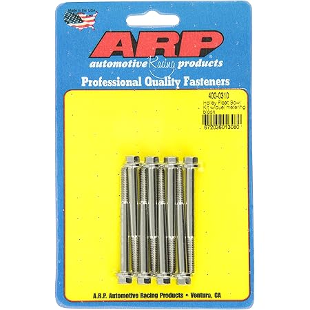 Amazon.com: Holley Carburetor Fuel Float Bowl Screw, HELICOIL Style ...