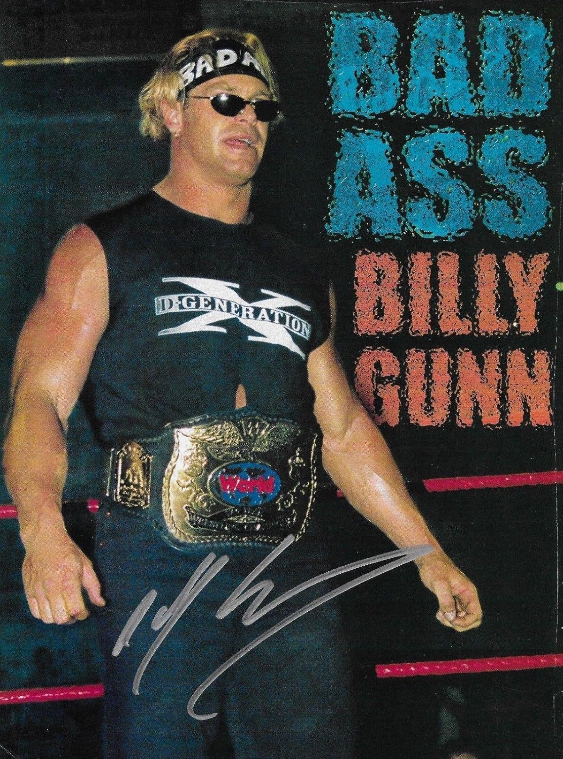 Mr Bad Ass Billy Gunn Signed 8.5x11 Magazine Page Photo WWE DX Picture Autograph - Autographed ...