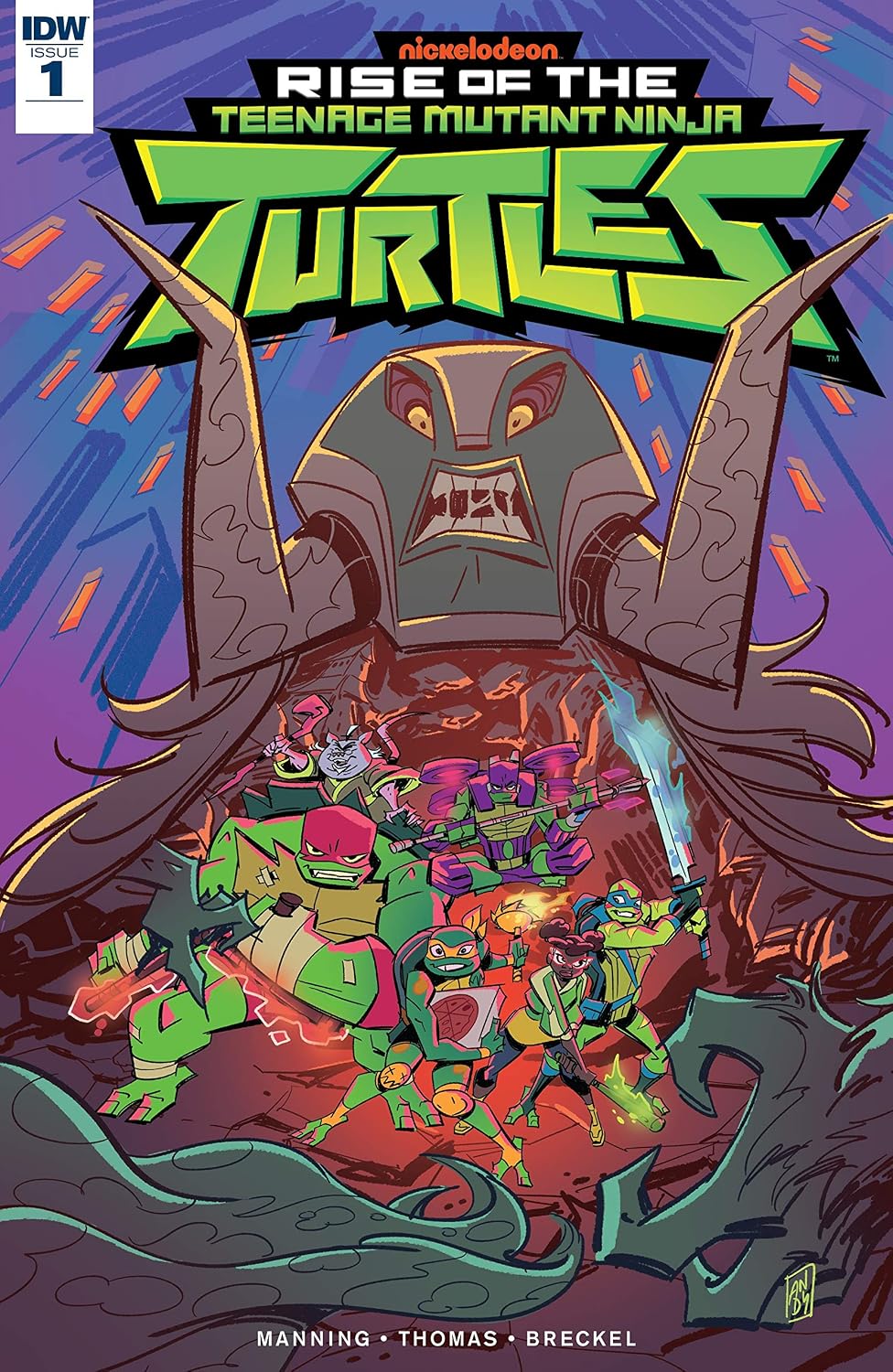 Amazon.com: Teenage Mutant Ninja Turtles: Rise of the TMNT #1 eBook ...