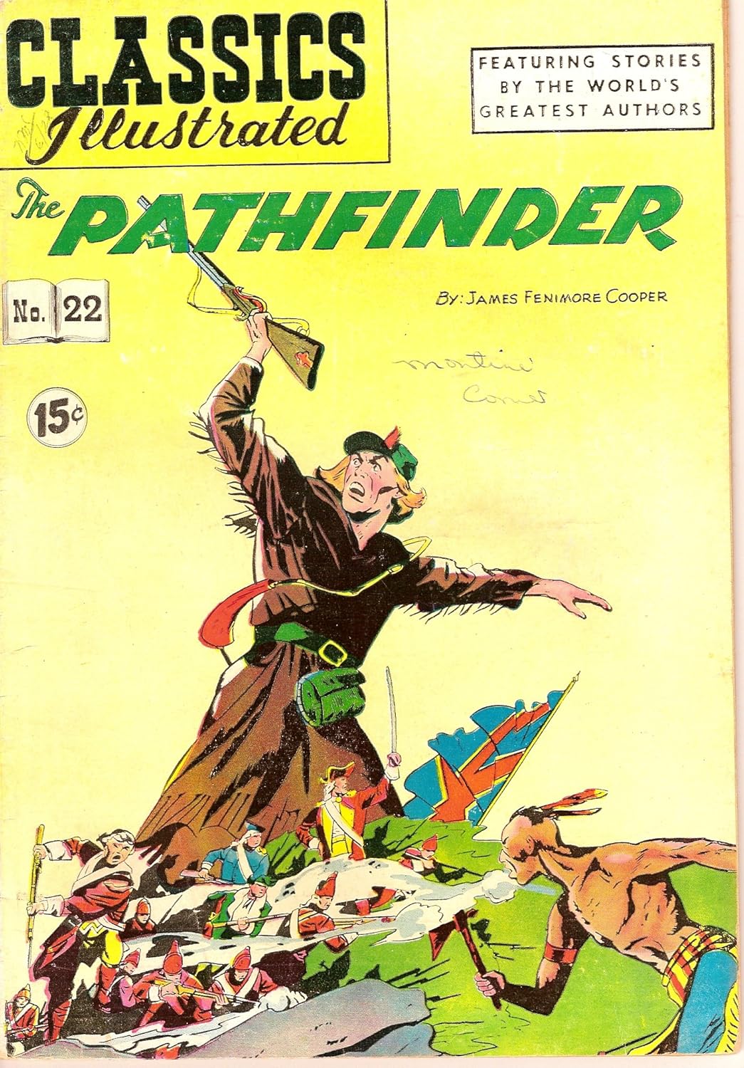 The Pathfinder (Classics Illustrated, Volume 22): James Fenimore Cooper ...