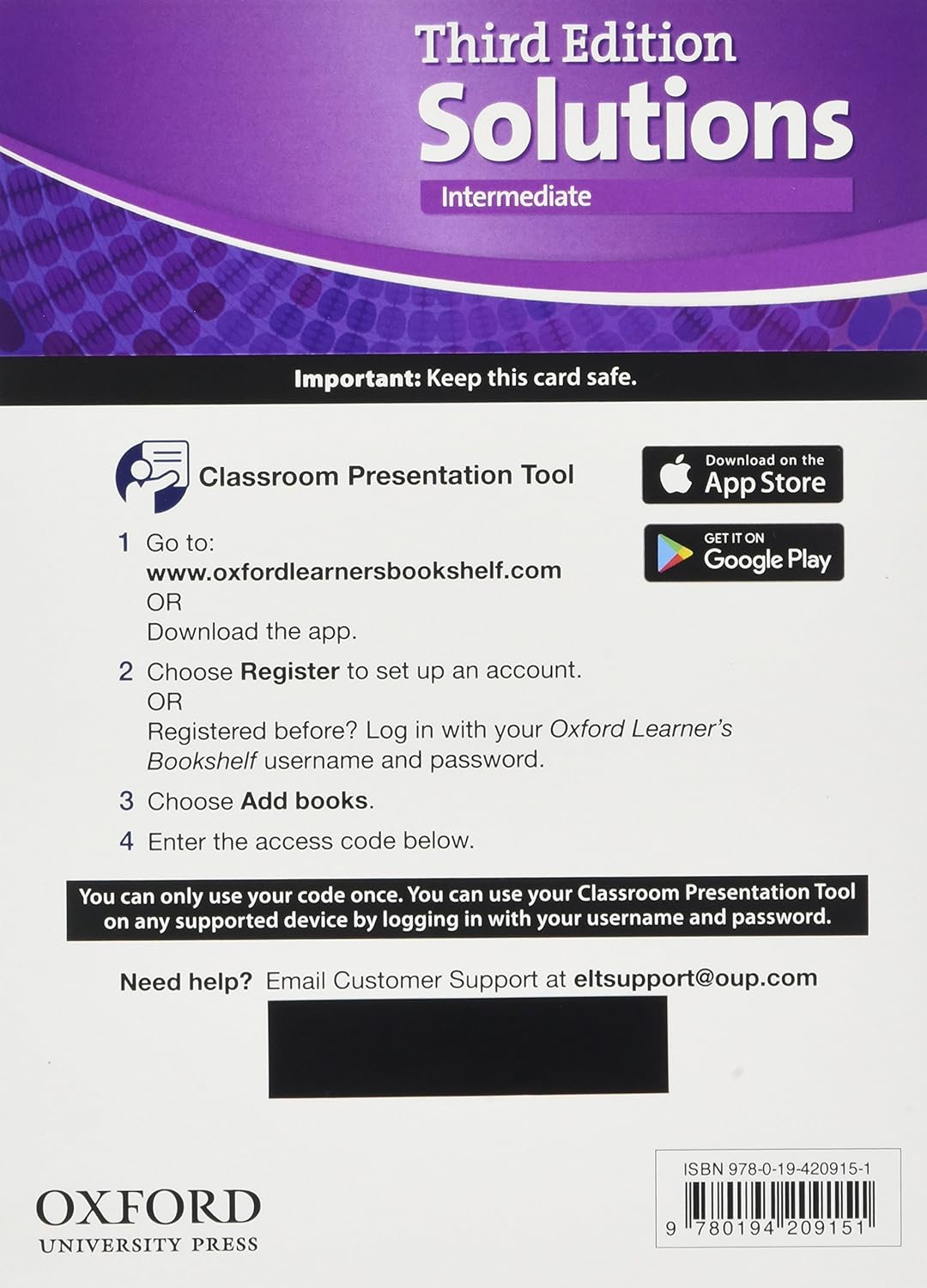 Solutions 3rd Edition Intermediate. Student's Book + Workbook CPT ...