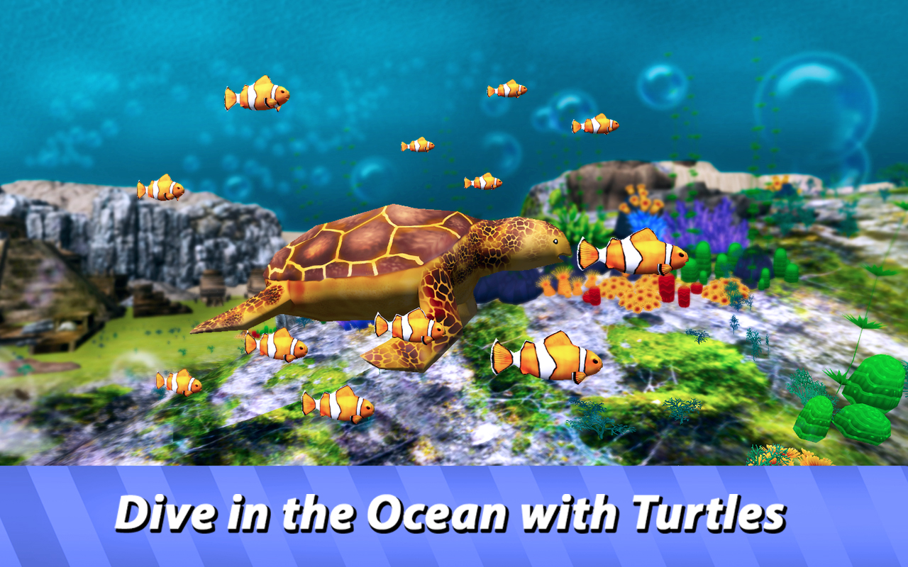 Turtle Ocean: Survival Simulator - try ocean animals simulator! - App ...