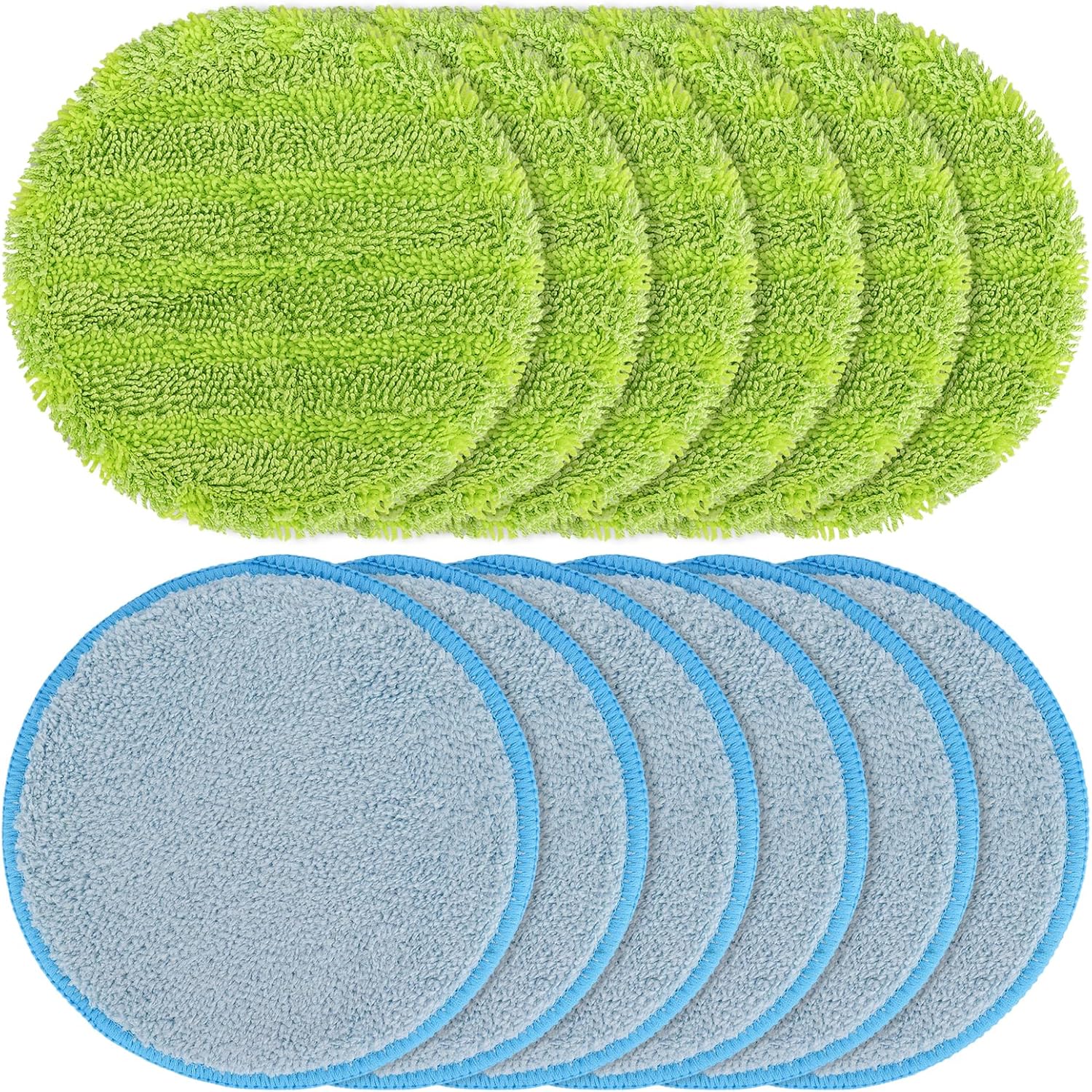 Amazon.com: 6.3 Inch Electric Mop Pads Replacement: Floor Cleaning Pads ...