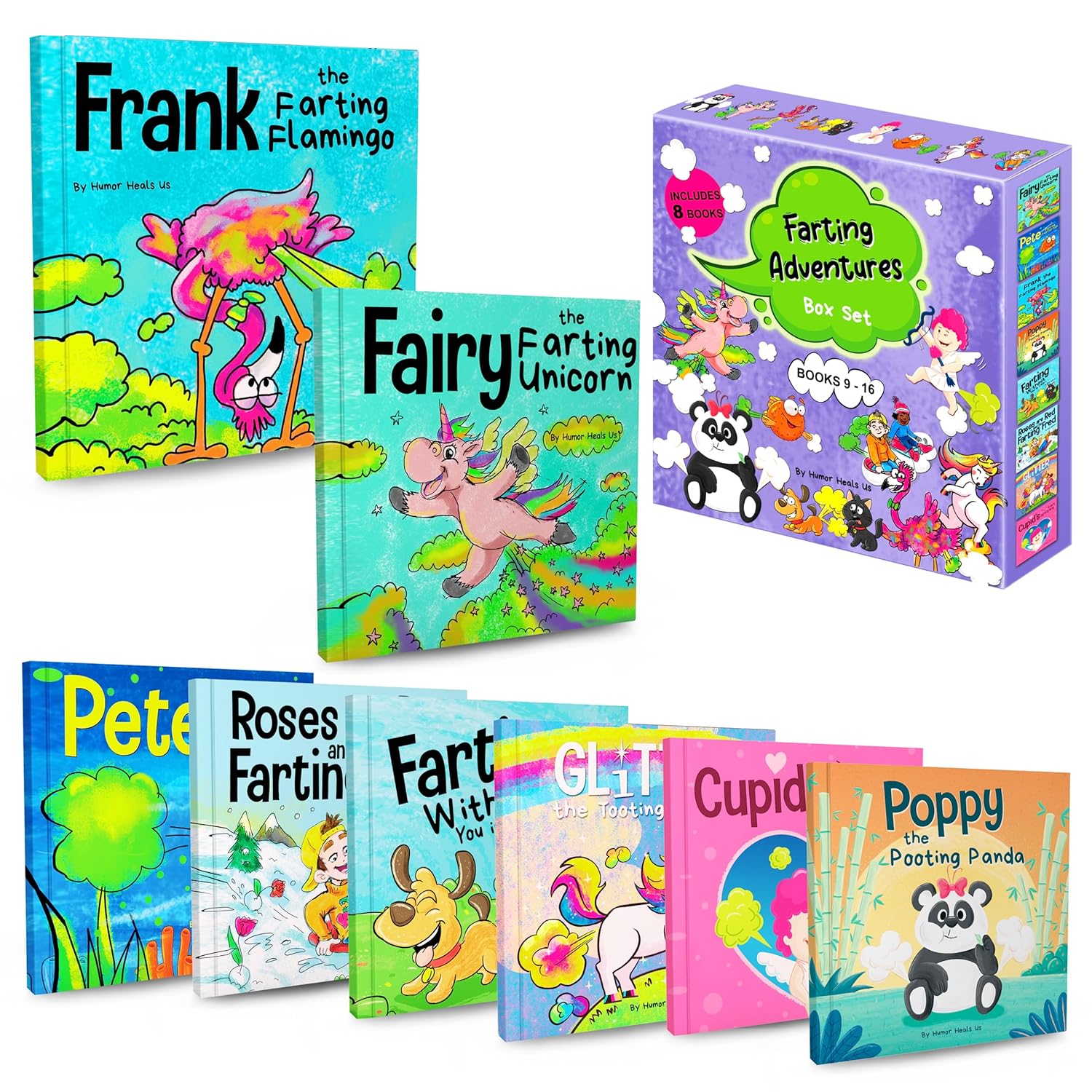 Amazon.com: Humor Heals Us Farting Adventures Box Set (Books 9-16 ...