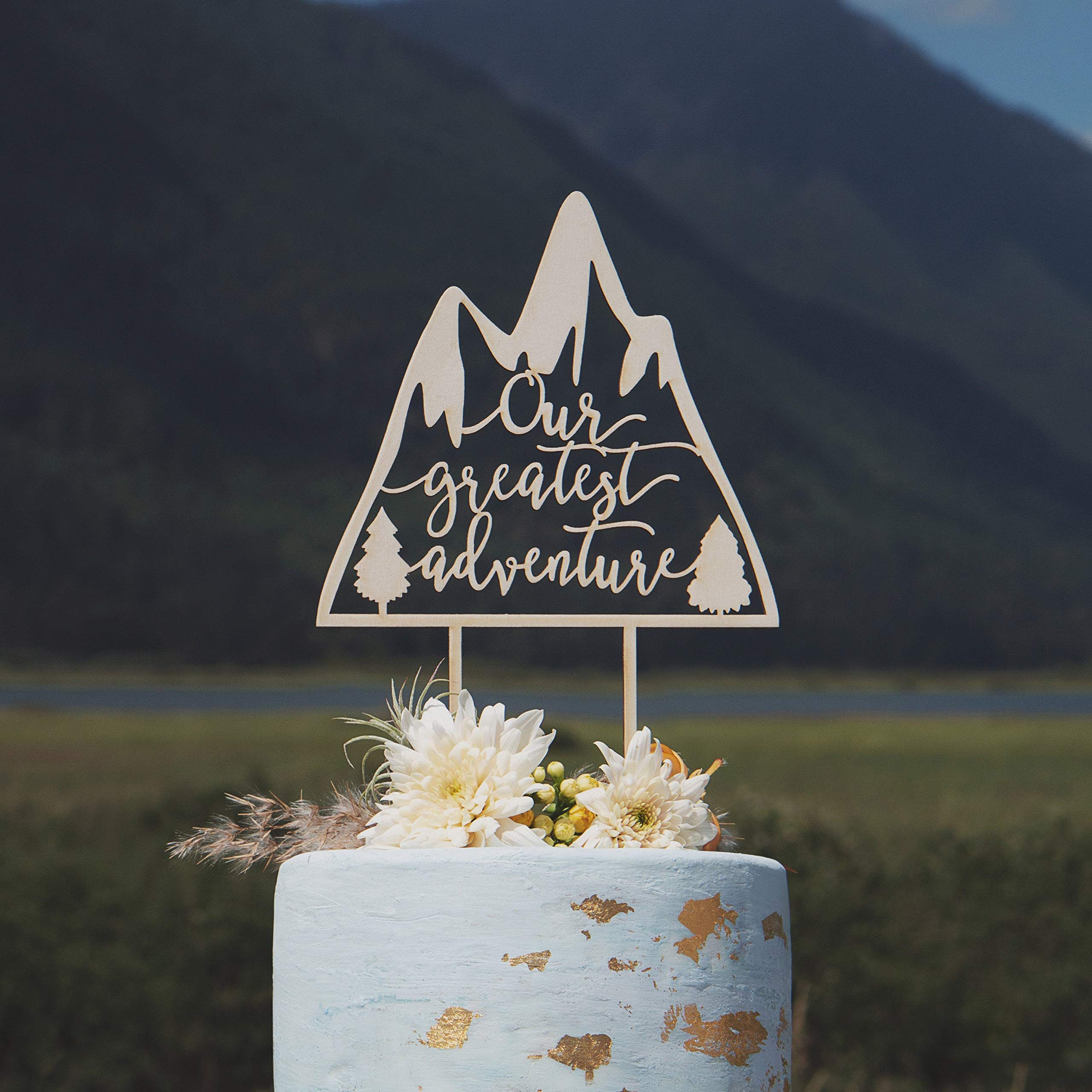 Buy Cake Topper-Our Greatest Adventure cake topper, ain wedding cake ...