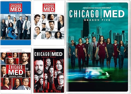 Chicago Med DVD Complete Series Season 1-5: Amazon.co.uk: DVD & Blu-ray