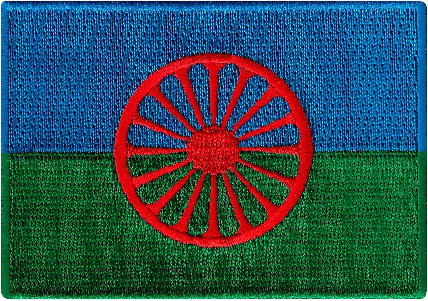 Amazon.com: Cypress Collectibles - Roma/Gypsy Flag Patch - Premium ...