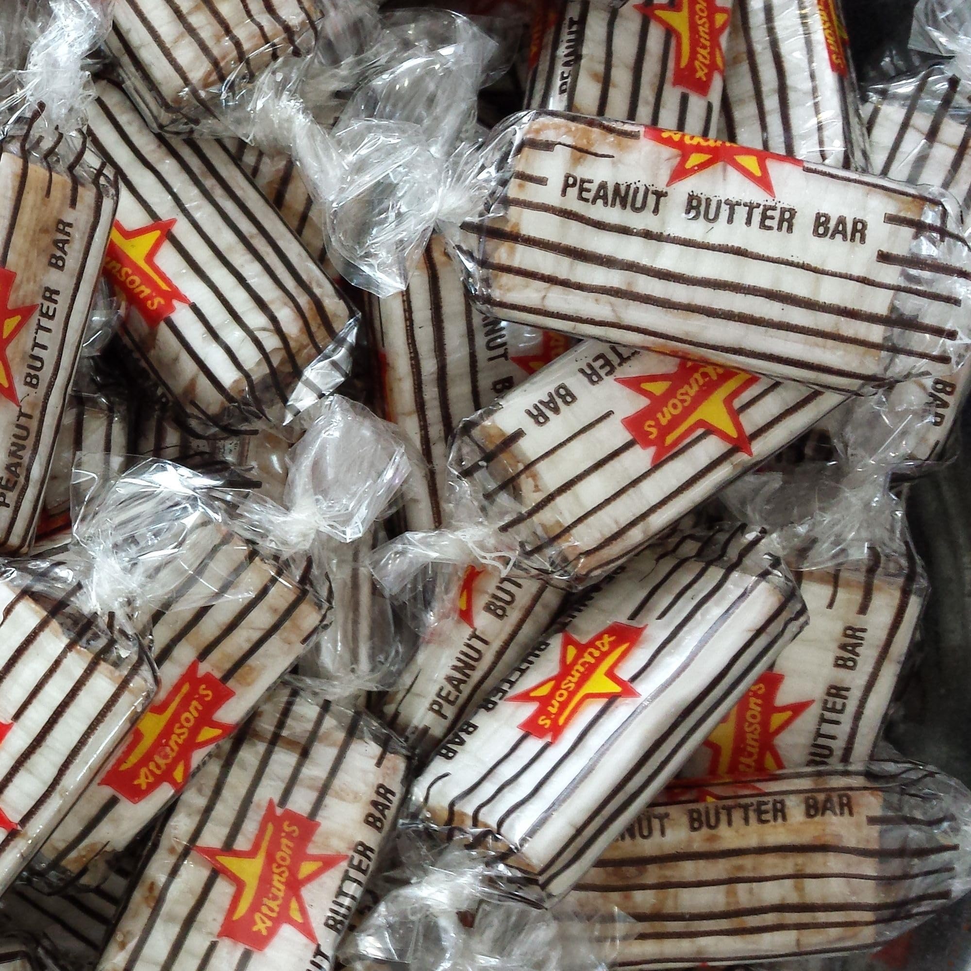 Amazon.com : Atkinson's Peanut Butter Candy Bars, Old-Fashioned ...