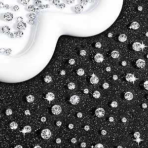 Sew On Rhinestones 288 Pcs Clear Crystal Glass Claw Rhinestone Clear ...