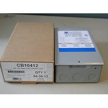 GOULDS CentriPro 1 HP 230V CONTROL BOX SUBMERSIBLE WATER WELL PUMP ...