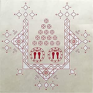 Amazon.com: Suman Creations Plastic Rangoli Wall Stickers (27.94 cm x ...