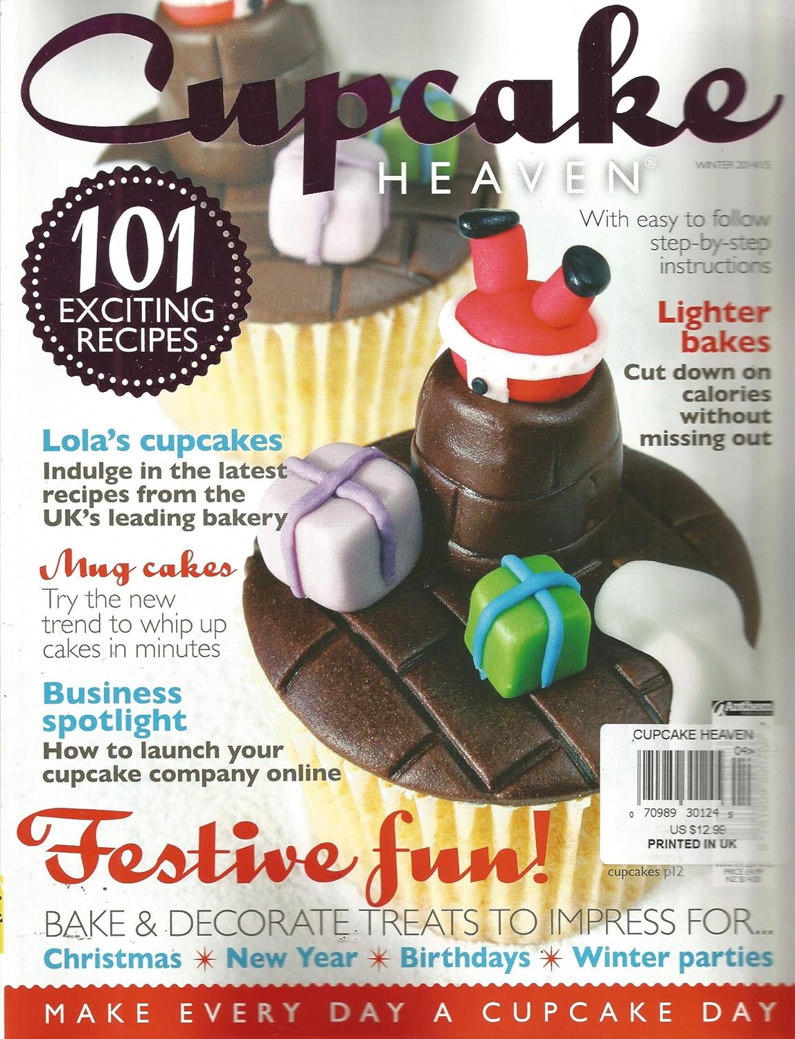 Cupcake Heaven Magazine (Winter 2014/2015): Sally FitzGerald, V: Amazon ...