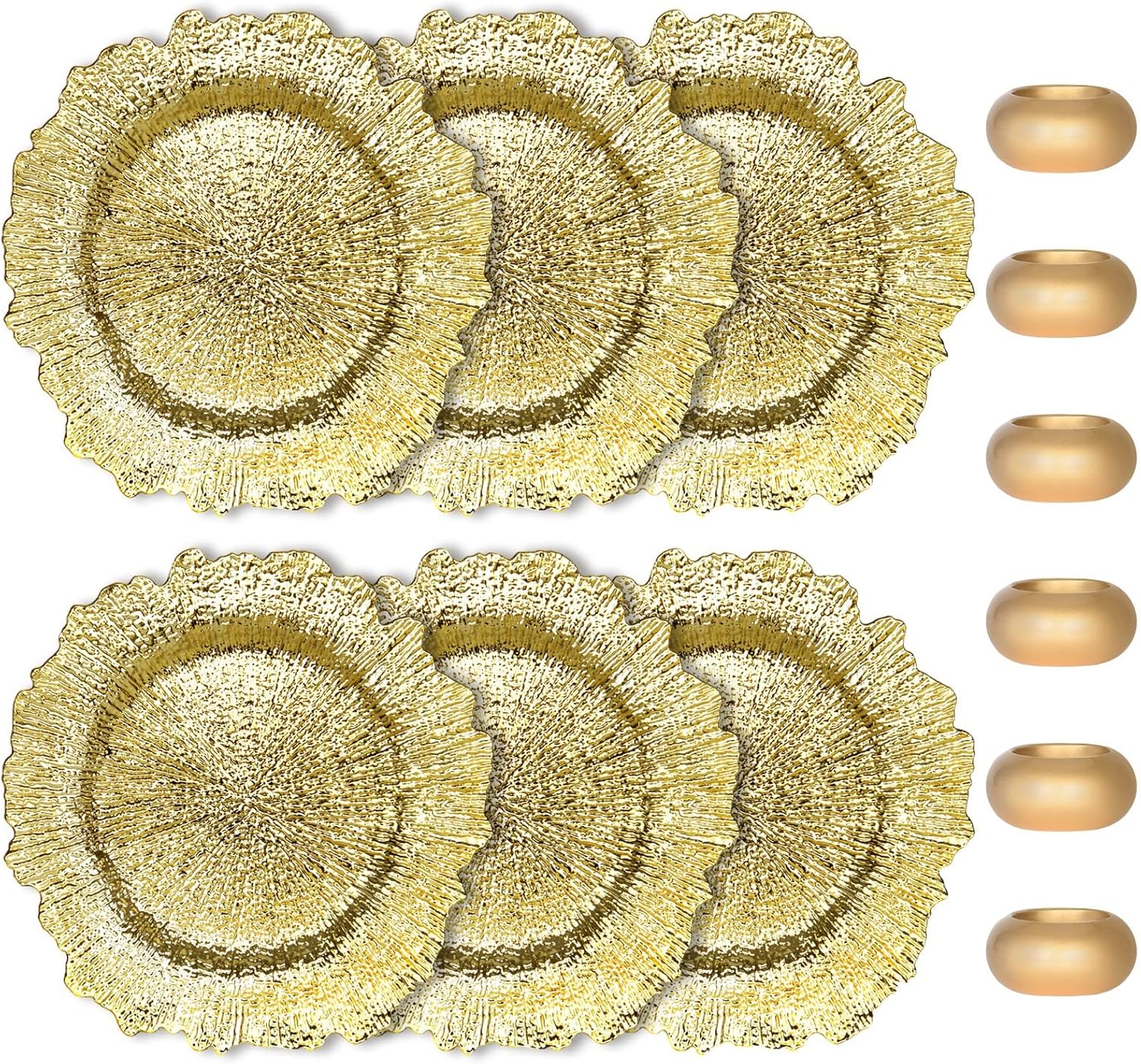 Amazon.com: Plate Chargers 13-inch Decorative charger plate with ...