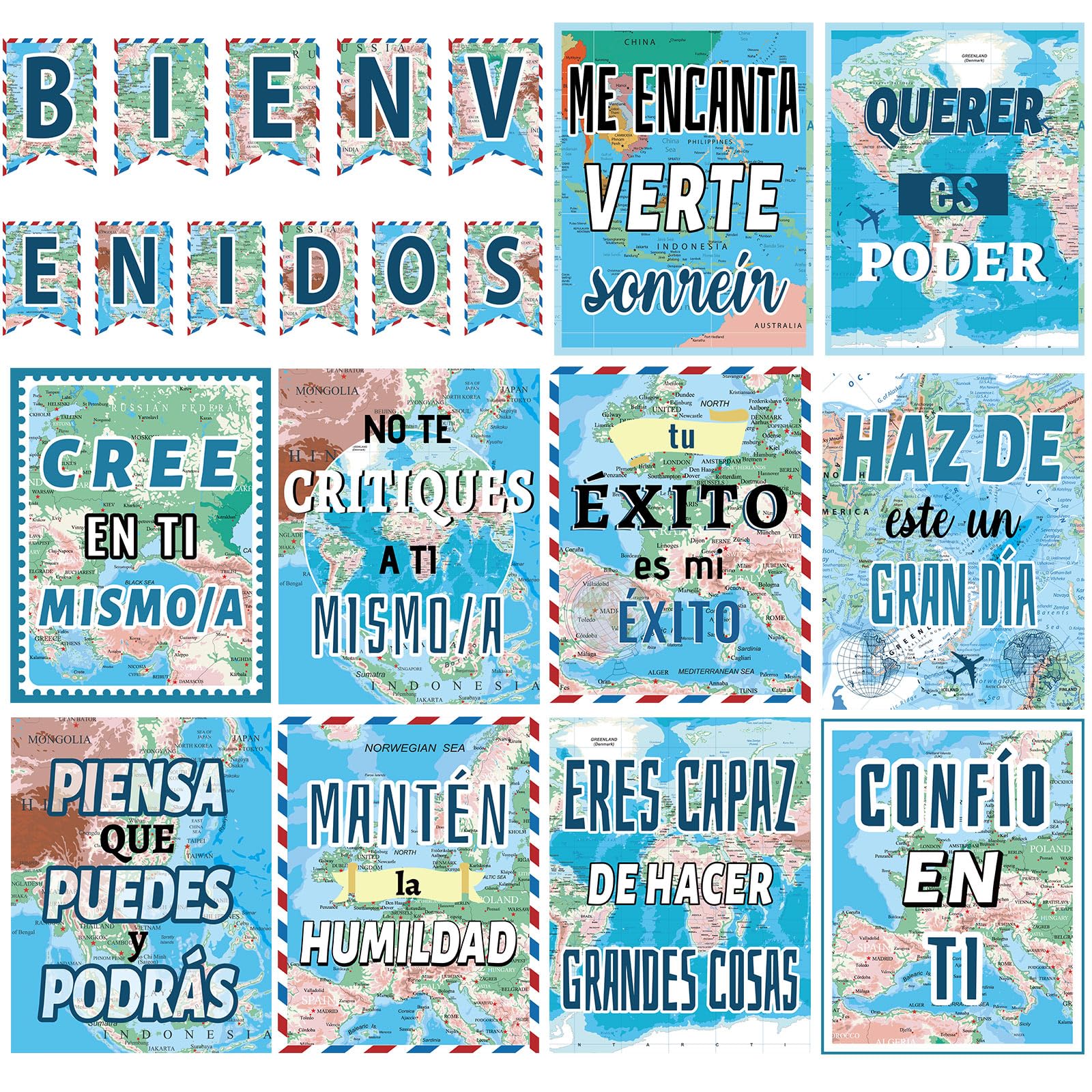 Tablones De Anuncios Motivacionales Para Pruebas De Primaria Fichas De