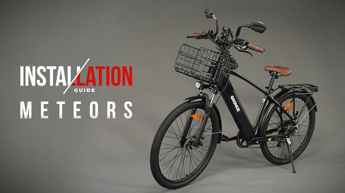 Watch Meteor electric bike Installation Video on Amazon Live