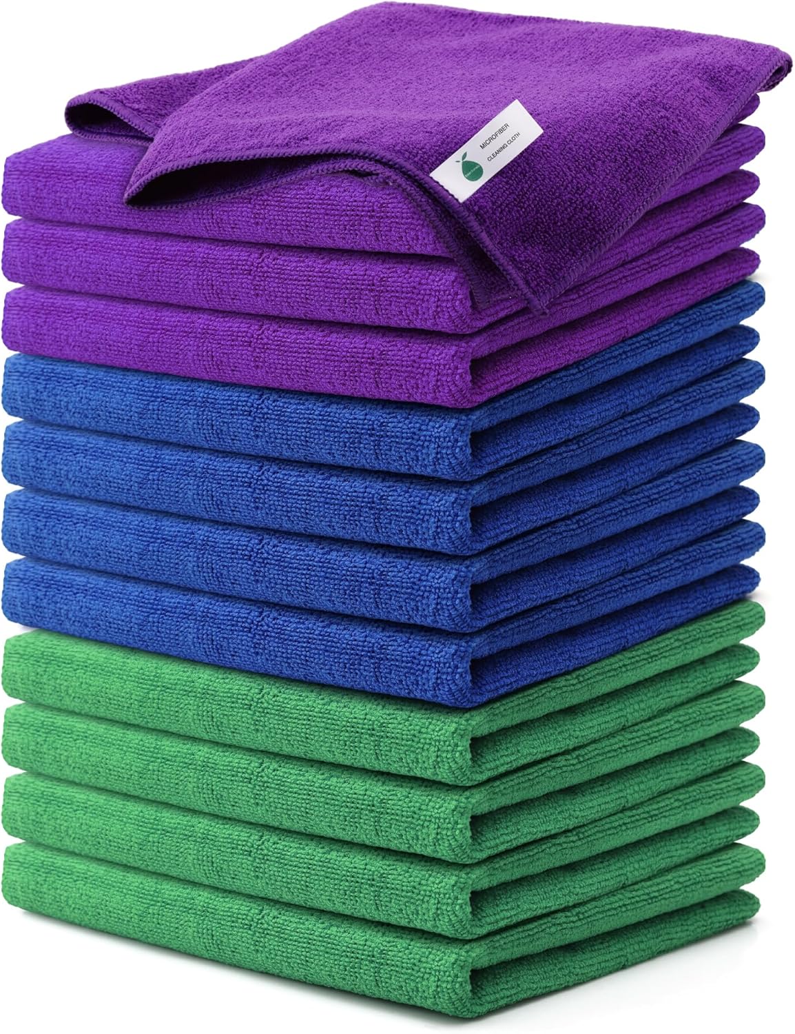 Amazon.com: Microfiber Cleaning Cloths-12 Pack,Microfiber Towels for ...