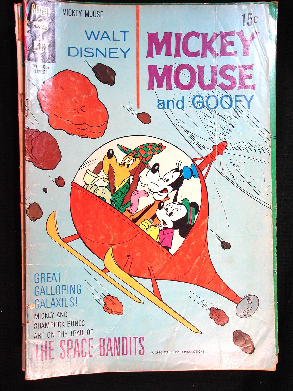 MICKEY MOUSE AND GOOFY August. 1970, No 126: Gold Key Comics: Amazon ...