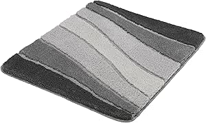 Meusch Ocean 2322905331 Bathroom Rug 55 x 65 cm Slate : Amazon.co.uk ...
