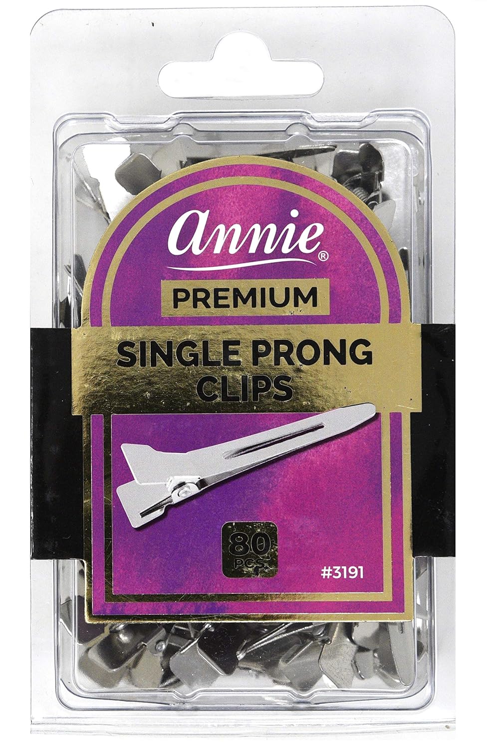 Amazon.com : Annie Single Prong Clips, 80 Count : Beauty & Personal Care